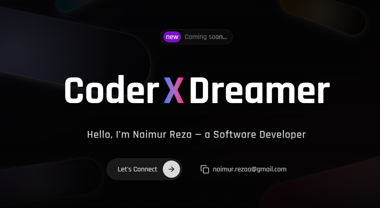Naimur Reza | Software Developer